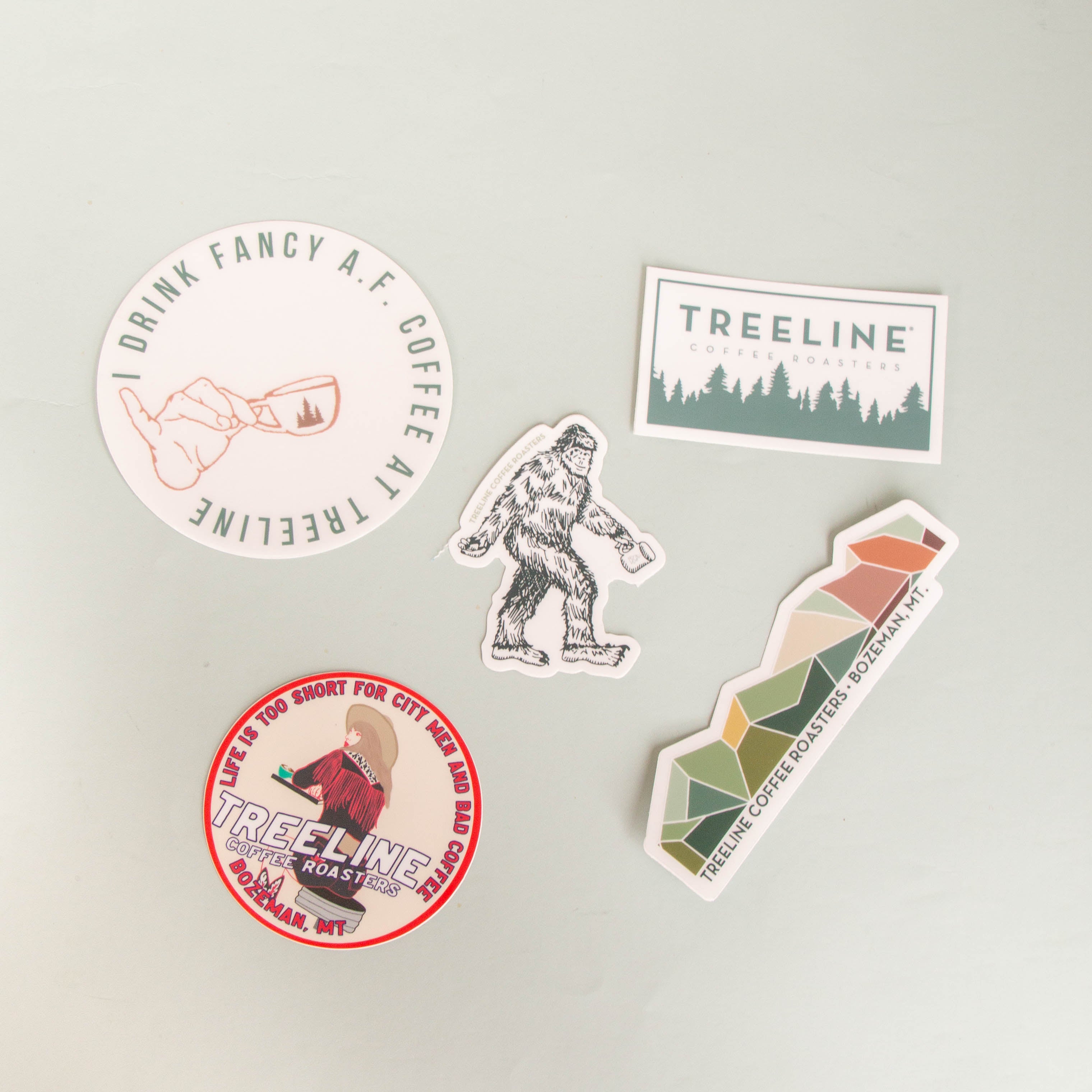 Treeline Stickers – Treeline Coffee Roasters